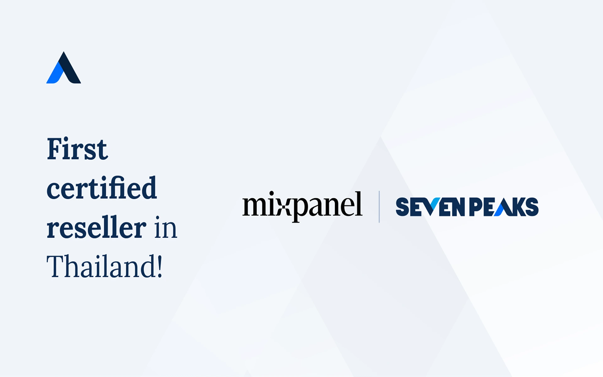 Seven Peaks becomes the first reseller of Mixpanel in Thailand
